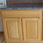 Stuck In A Kitchen Cupboard And Loving It