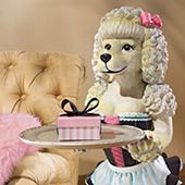 SkyMall Product Reviews: Parisian Poodle Serving Table